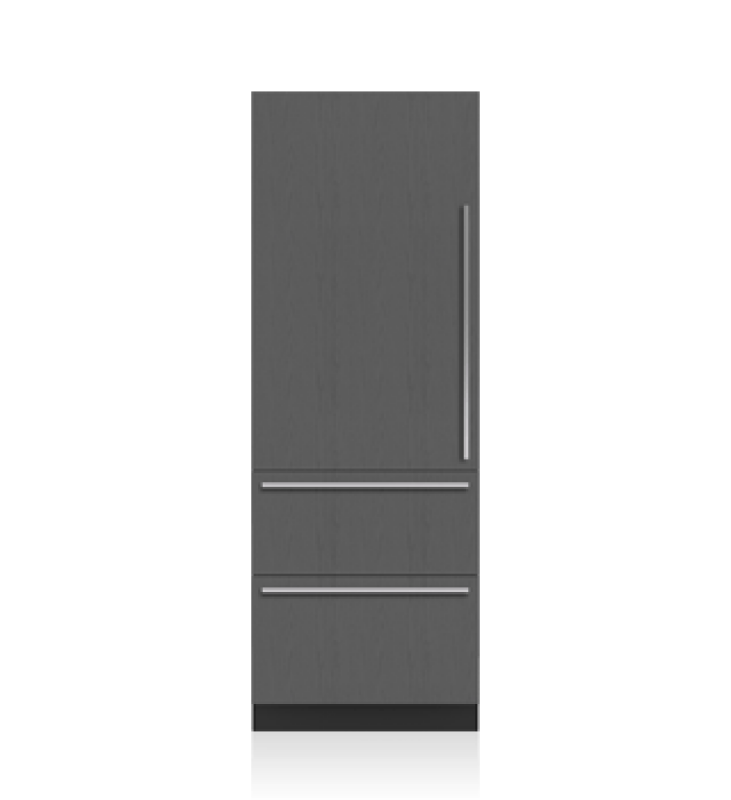 Buy Sub-Zero 30" Designer Over-and-Under Refrigerator - Left Hinge | DET3050RL