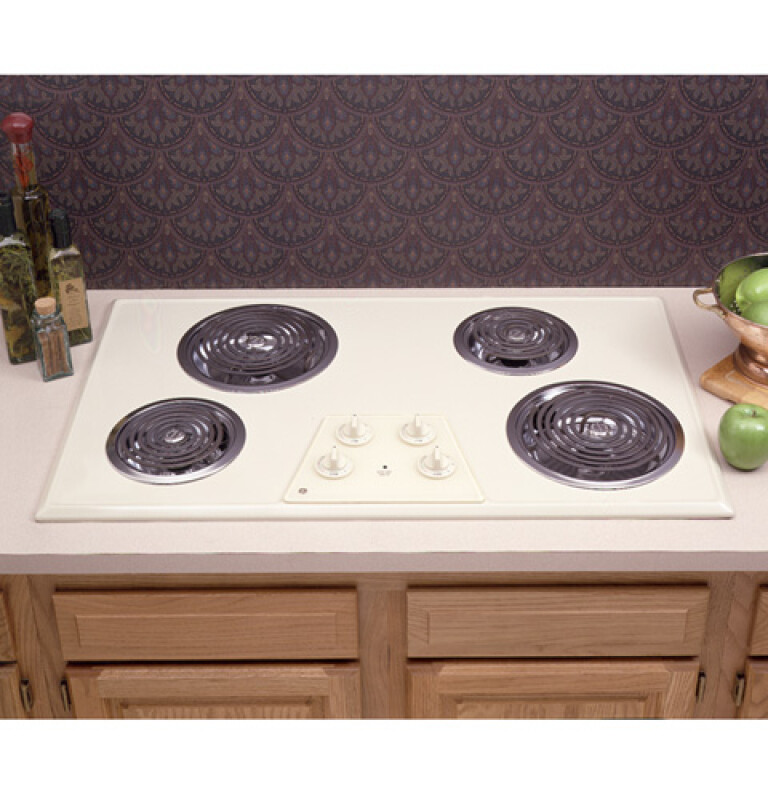 Buy GE 36" Built-In Electric Cooktop with Calrod Heating Elements ...