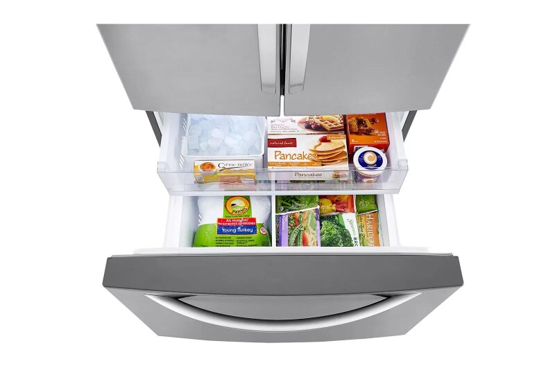 LG 33" 25 cu. ft. French Door Refrigerator | LRFCS25D3S