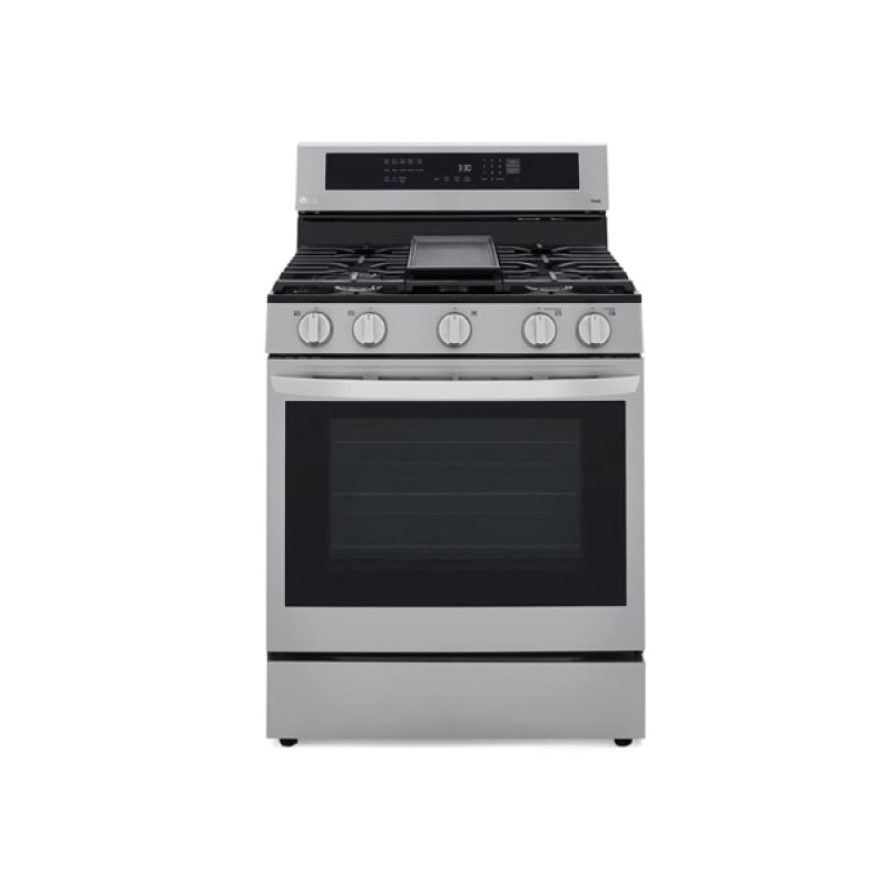 Buy LG 5.8 cu ft. Smart Wi Fi Enabled True Convection InstaView Gas Range with Air Fry LRGL5825F