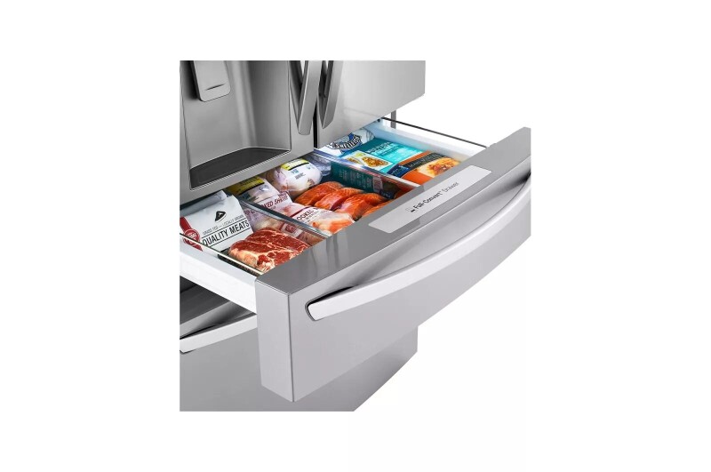 Buy LG 23 cu. ft. Smart wi-fi Enabled Counter-Depth Refrigerator with ...