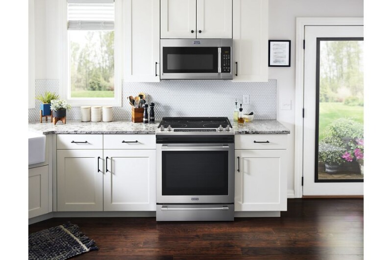 Maytag advanced cooking system electric stove store