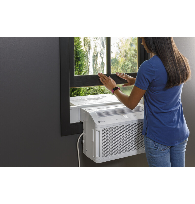 Buy GE Profile ClearView 10 300 BTU Inverter Smart Ultra Quiet Window Air Conditioner for Medium Rooms up to 450 sq. ft. PHNT10CC