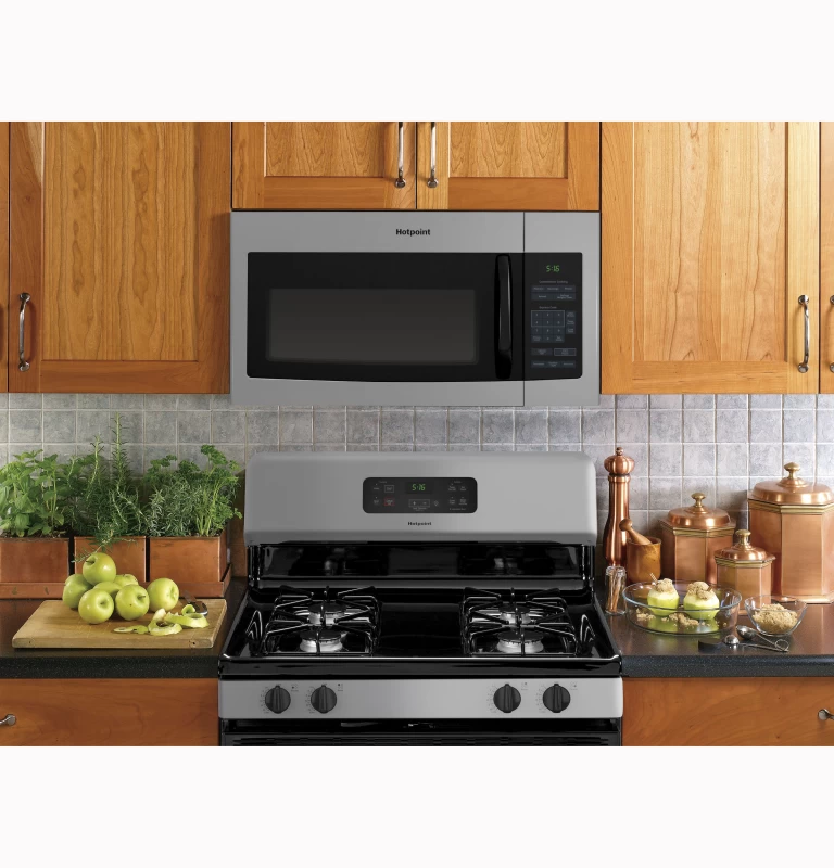 Buy Hotpoint 1.6 Cu. Ft. Over the Range Microwave Oven RVM5160MPSA