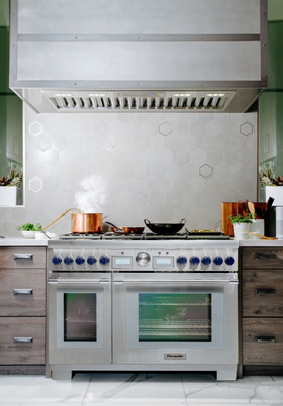 Low profile range hood store