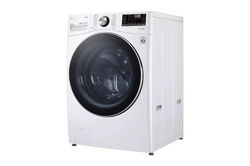 LG 5.0 cu. ft. Front Load Washer: Style and Power | WM4200HWA