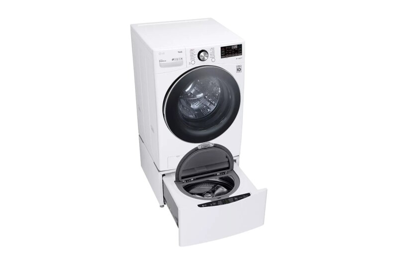 LG 5.0 cu. ft. Front Load Washer: Style and Power | WM4200HWA